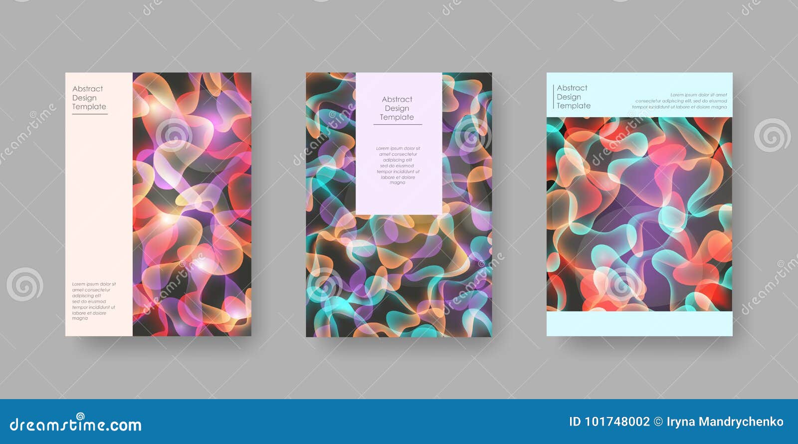 Bright Abstract Cover Designs for Brochure, Presentation, Catalog ...