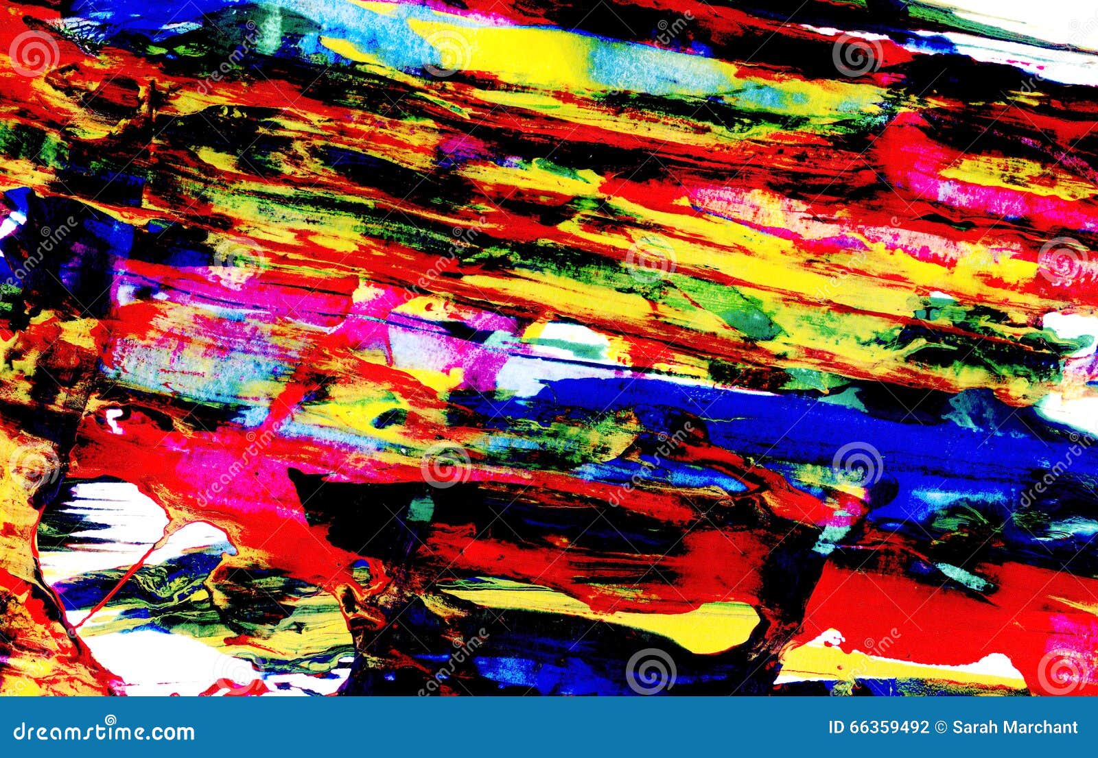 Bright Abstract Diagonal Smears of Paint Stock Photo - Image of ...
