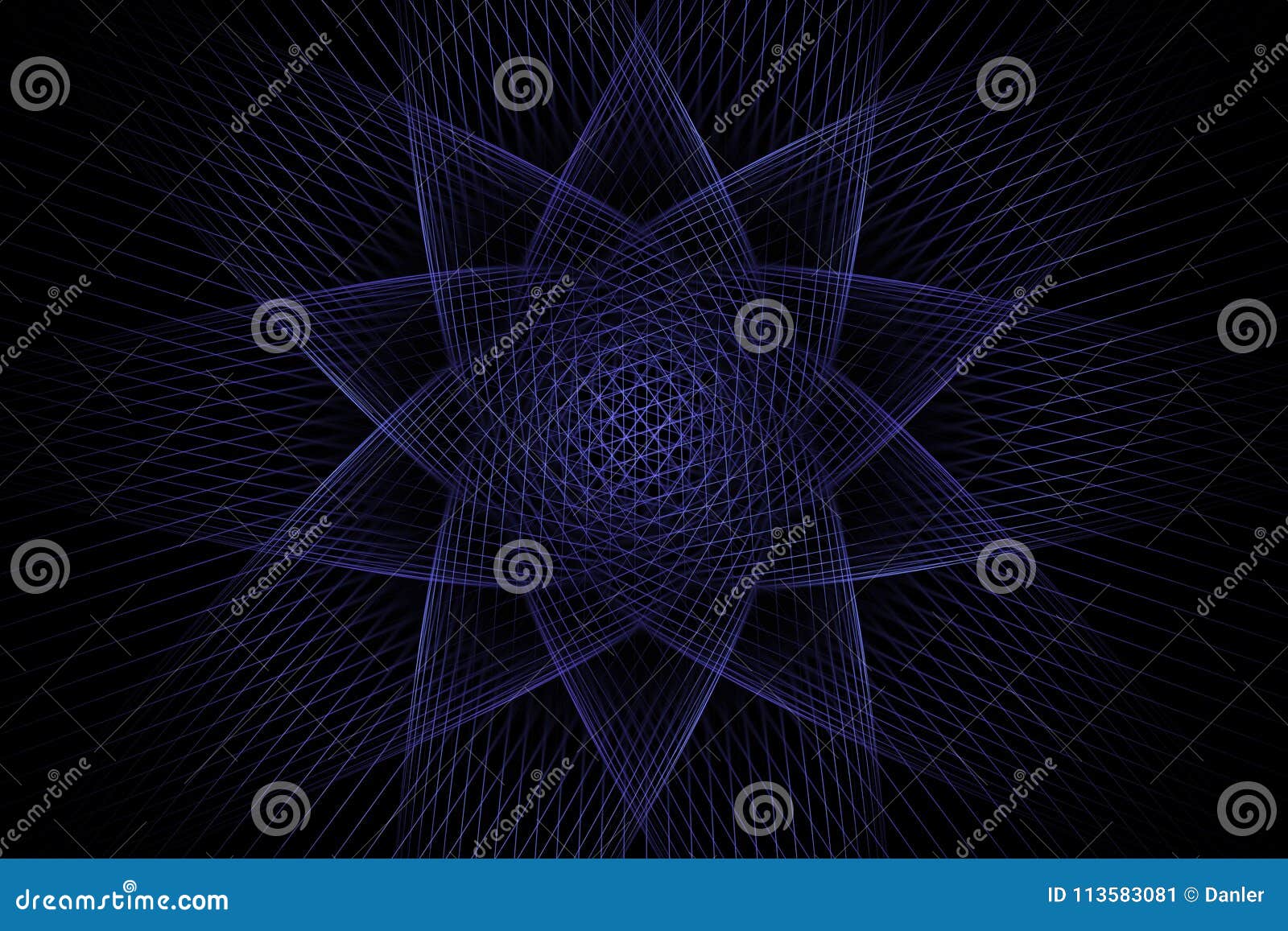 Fractal starry sky fantasy stock illustration. Illustration of energy ...