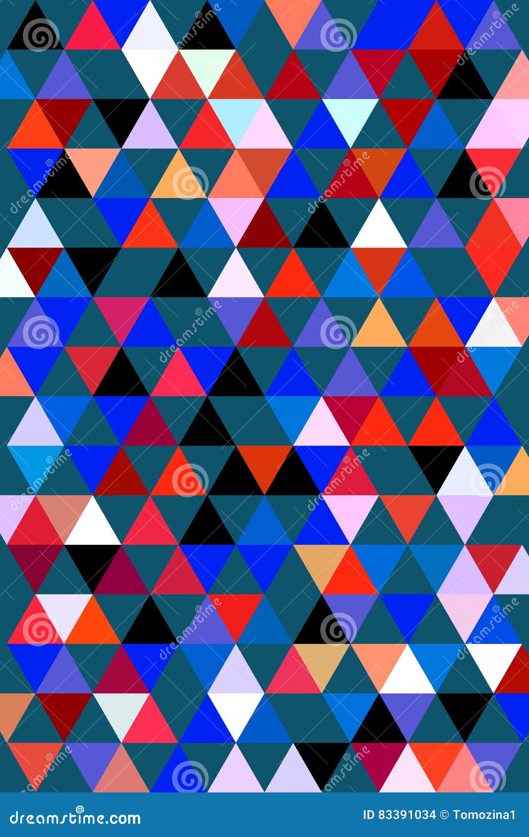 Bright Abstract Geometric Background Stock Vector - Illustration of ...