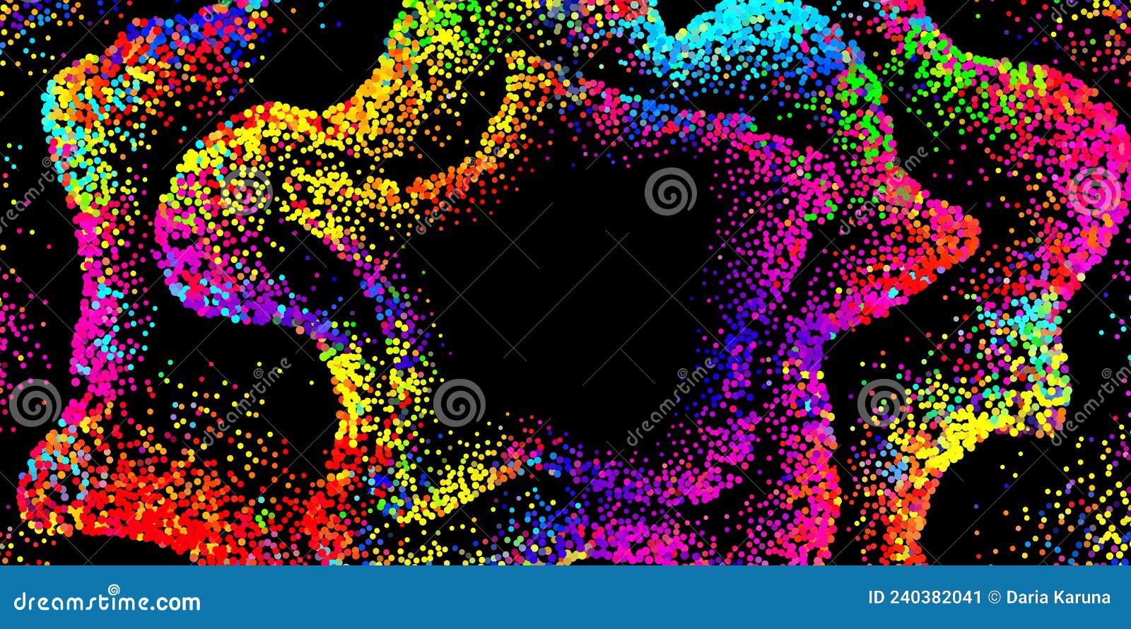 Bright Abstract Image in a Modern Style. Stock Vector - Illustration of ...