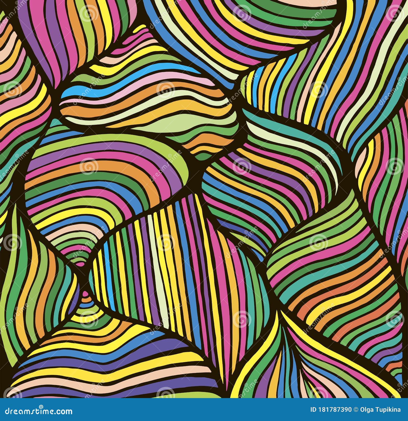 Bright Abstract Lines Art Pattern, Rainbow Multicolor Color Stock ... Bright Abstract Lines Art Pattern, Rainbow Multicolor Color Stock ...