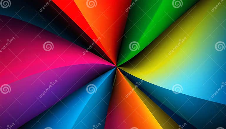 Bright Abstract Multicolor Background for Design Stock Illustration ...