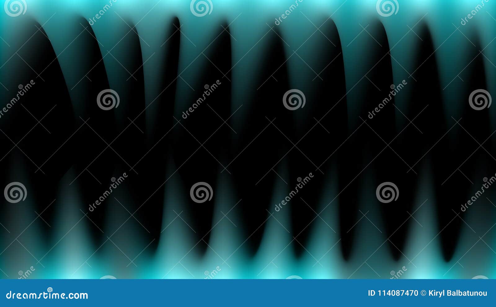 Bright, Abstract, Multicolored Blue Magic Rays of Light Like Fire ...