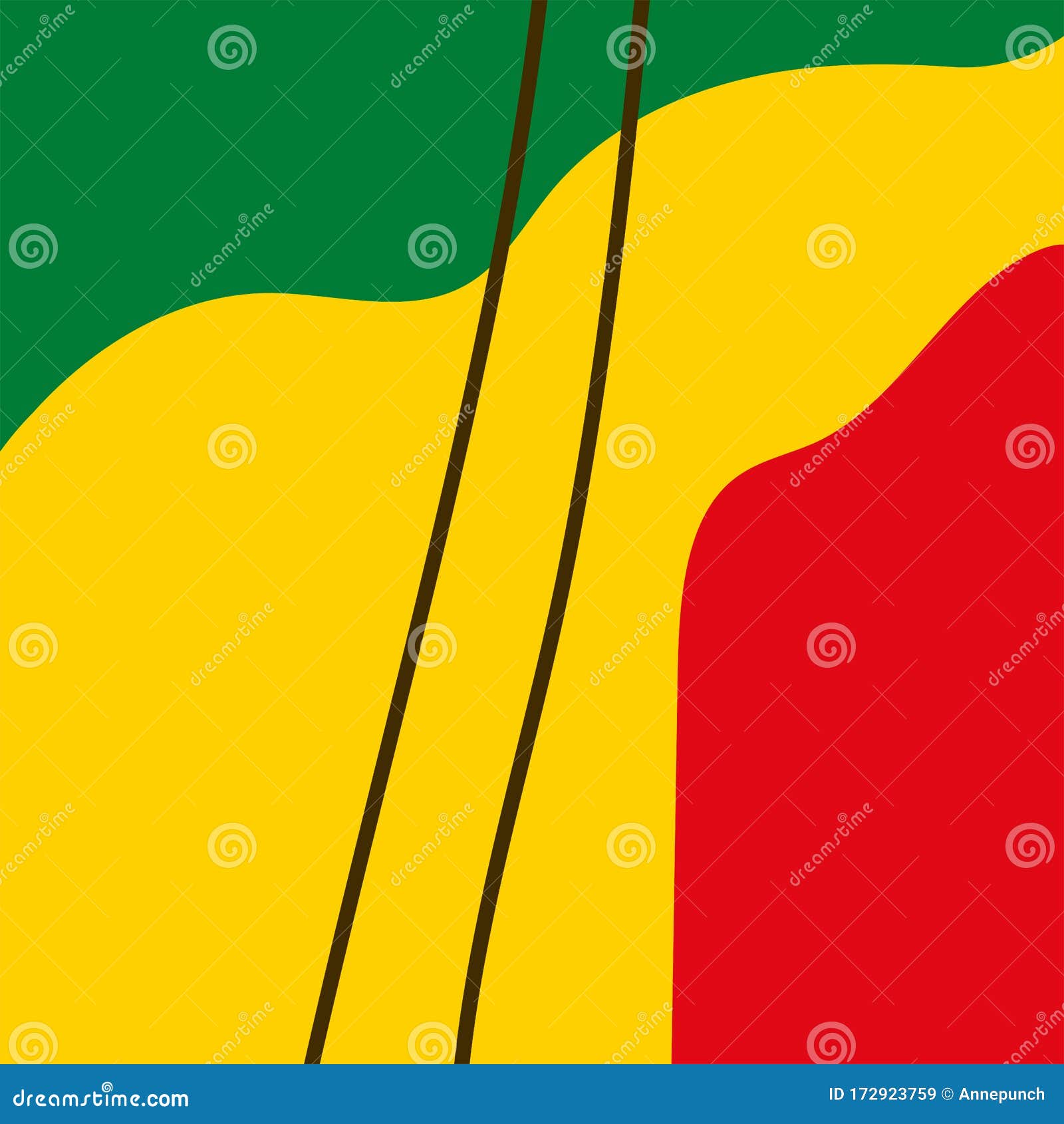 Bright Abstract Square Collage. Stock Vector - Illustration of ...