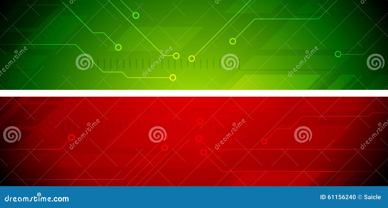 Bright Abstract Tech Banners Stock Vector - Illustration of light ...