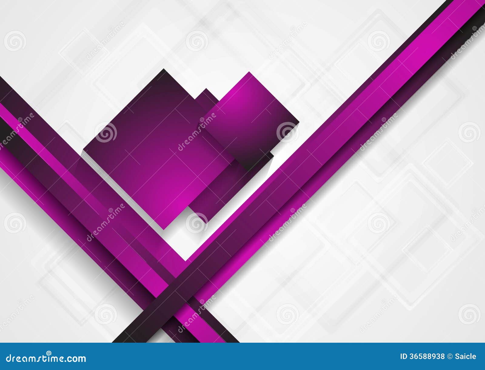 Bright Abstract Tech Design Stock Vector - Illustration of light, line ...