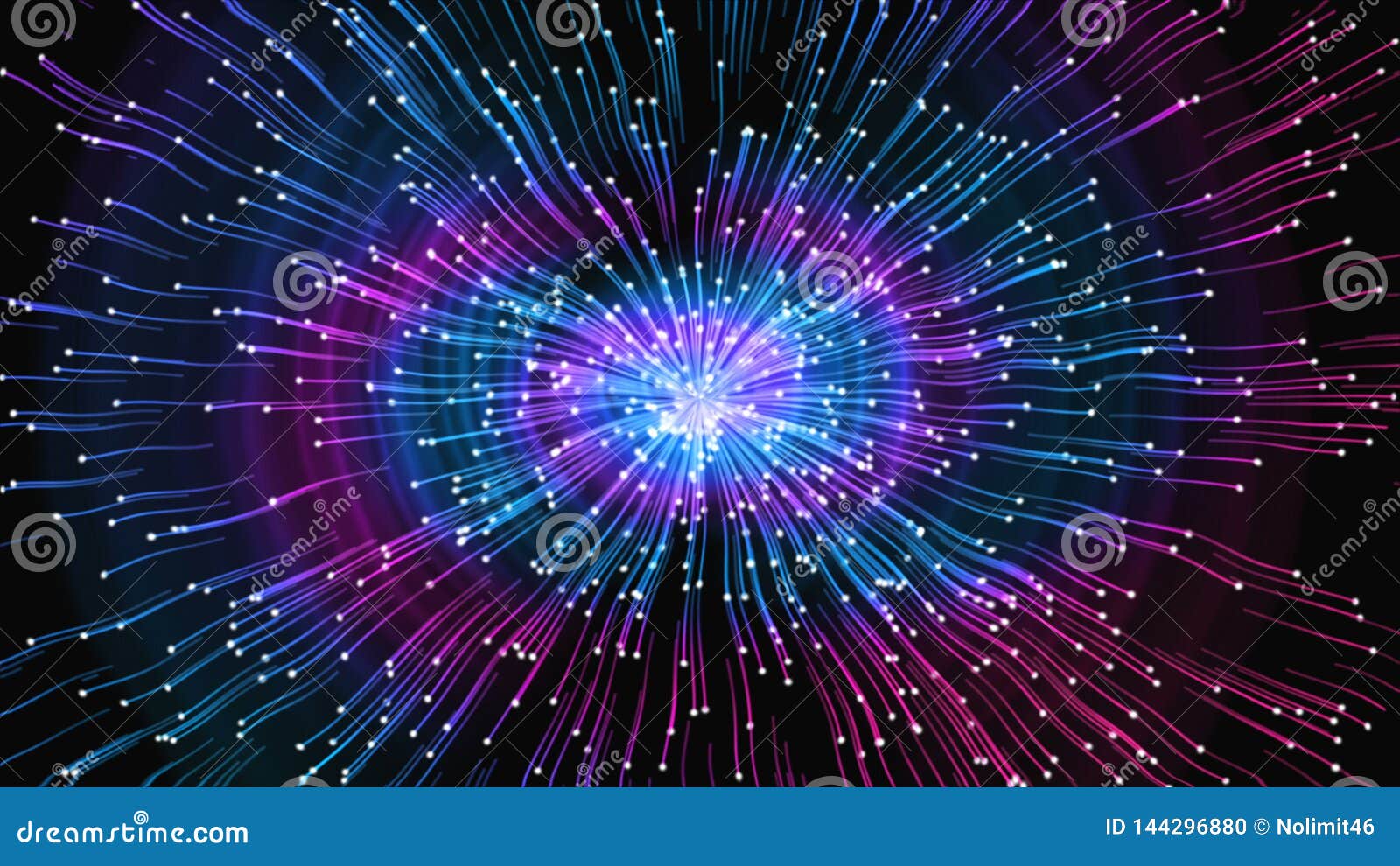 Bright Abstraction - Impulses in Different Directions, Distortion of ...