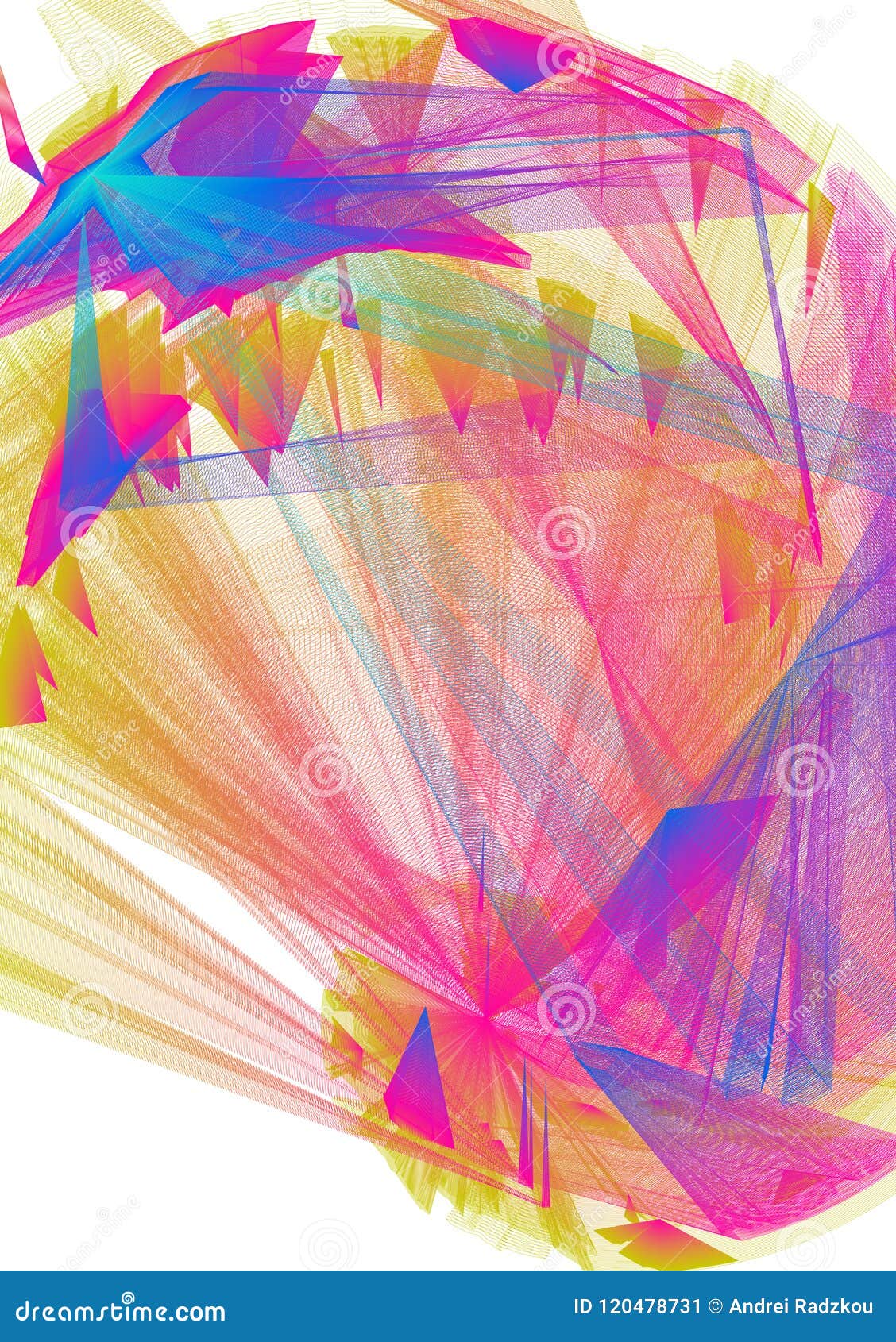 Bright Background with Colorful Blend. Vector Stock Vector ...