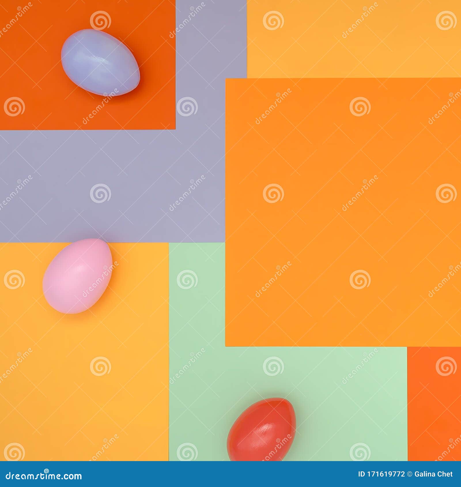 Bright Background with a Non-symmetrical Geometric Pattern in Trendy ...