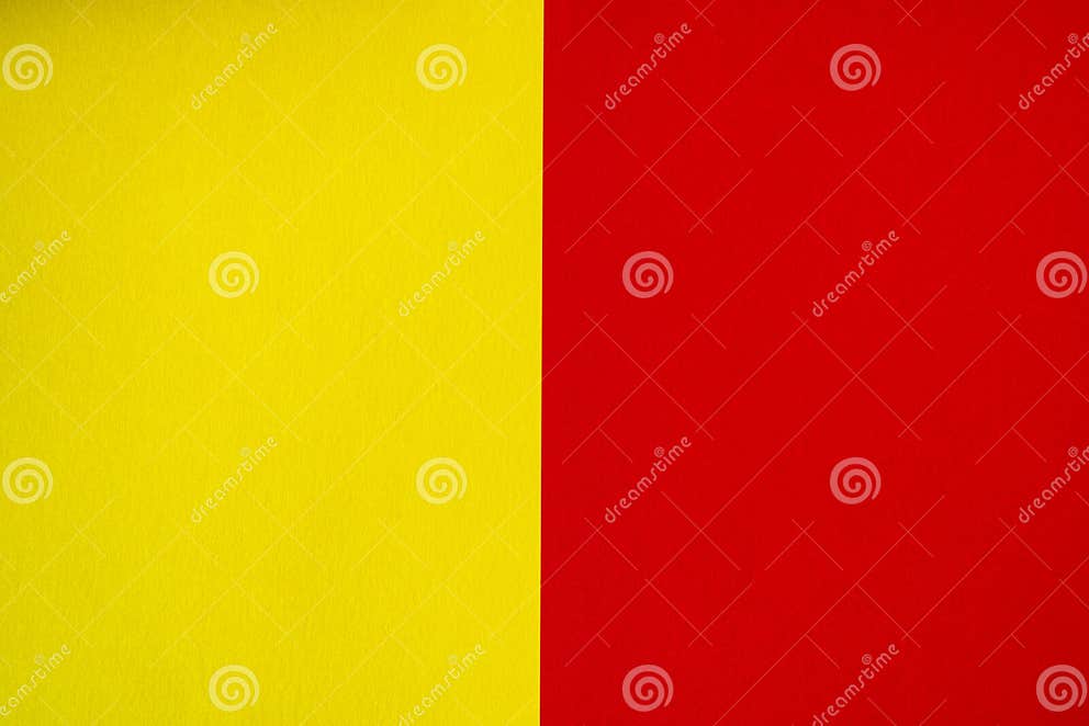 Bright Background of Two Vertical Rectangles Yellow and Red. Sheets of ...