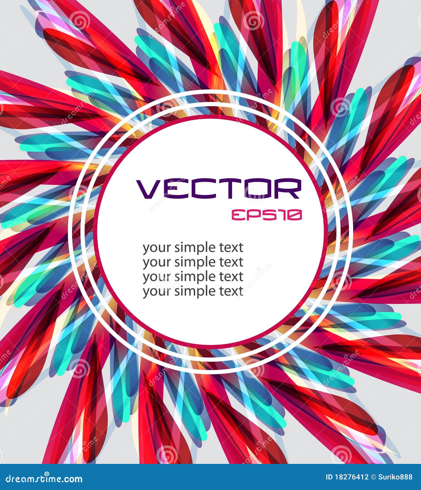 Bright banner stock vector. Illustration of poster, concept - 18276412