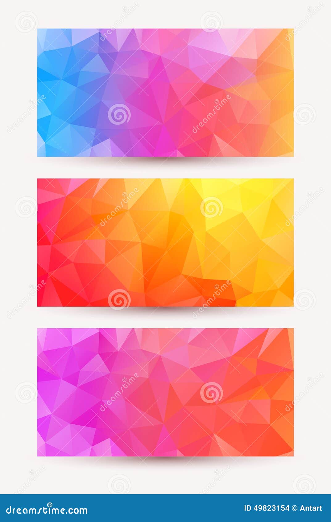Bright banners stock illustration. Illustration of backdrop - 49823154