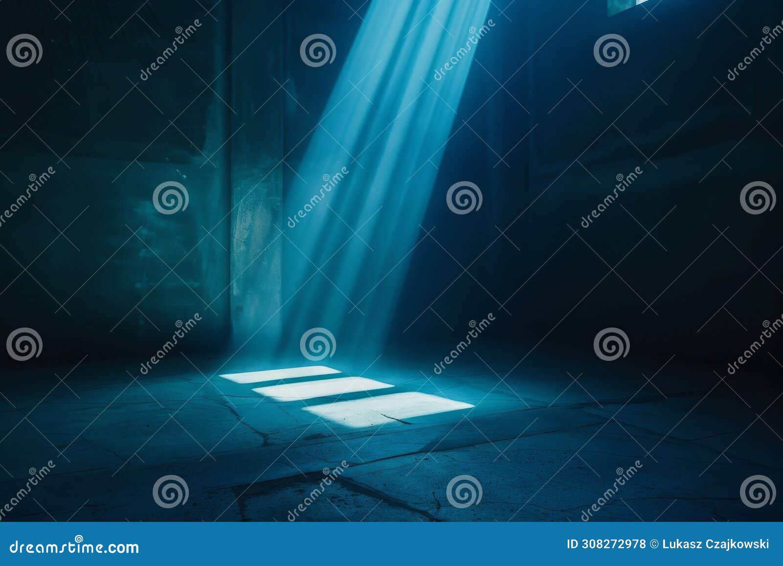 Bright Beam of Light Shining through a Window. Generative AI Stock ...
