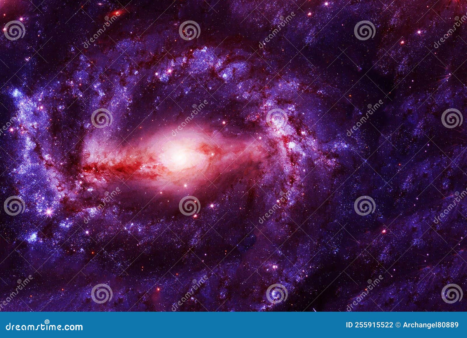 Bright, Beautiful Space Nebula. Elements of this Image Furnished by ...
