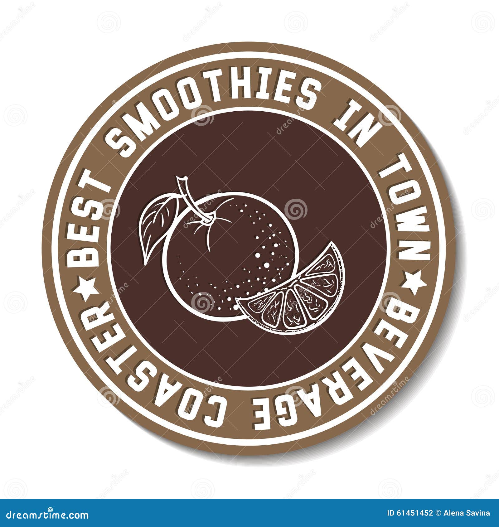 Bright Beverage Coaster 6 stock vector. Illustration of decoration ...