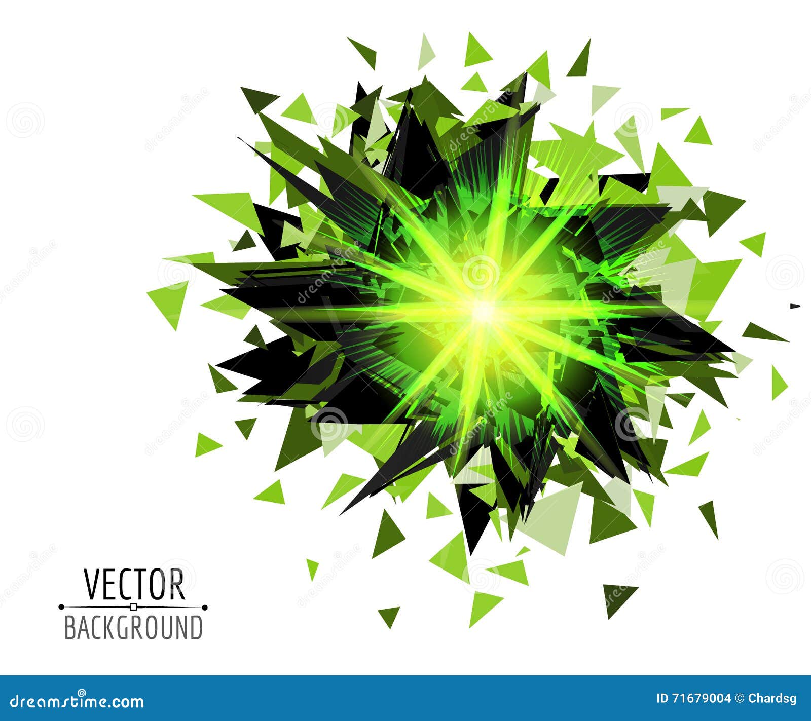 Bright Blast in Dark. Vector Abstract Background Stock Vector ... Bright Blast in Dark. Vector Abstract Background Stock Vector ...