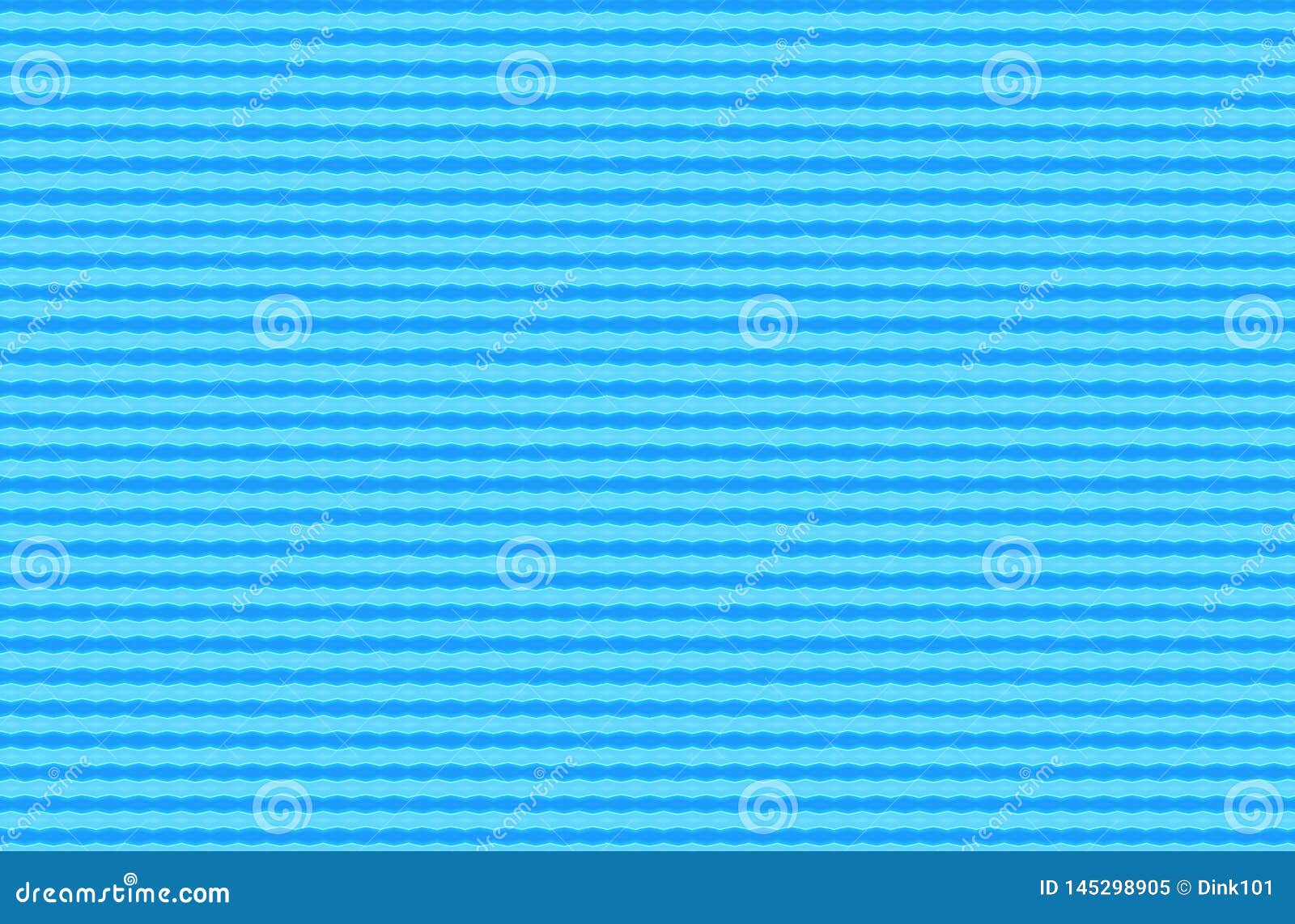 Bright Blue Abstract Repeating Wavy Stripes Pattern Stock Illustration ...