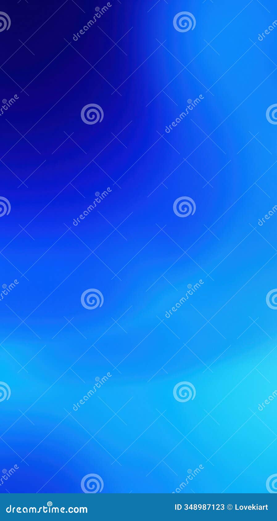 Bright Blue Abstract Background with Smooth Gradients and Calming ...