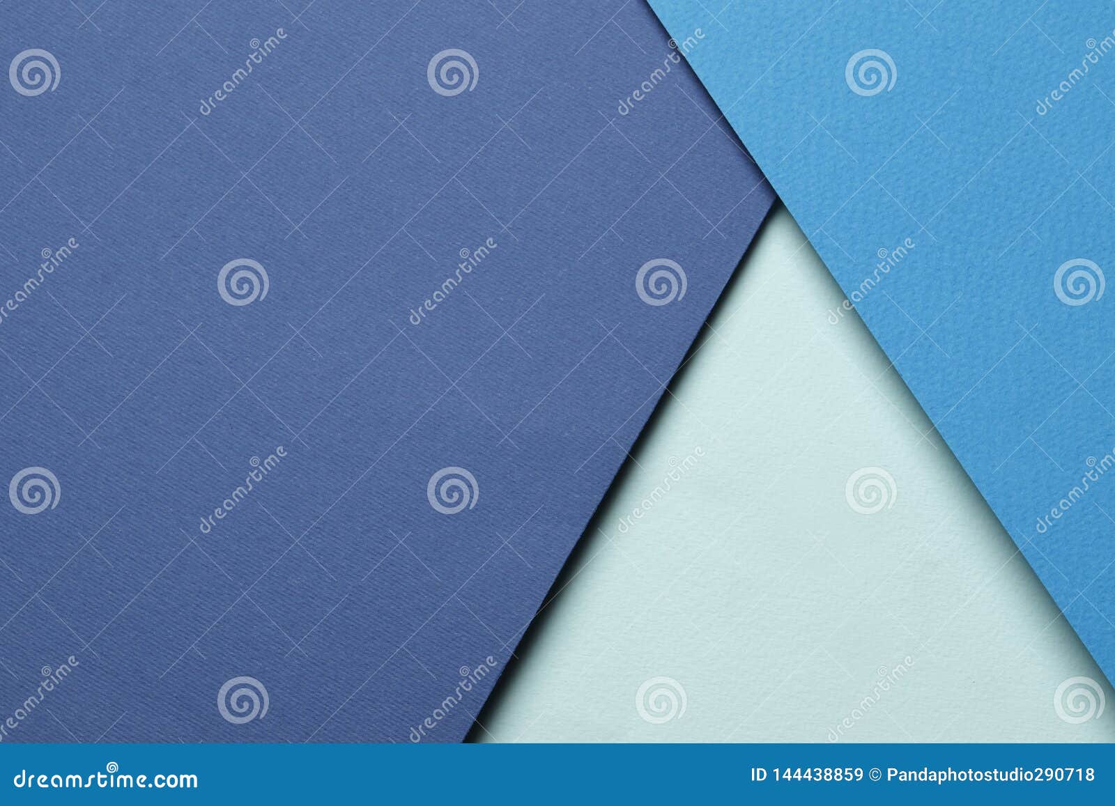 Bright Blue Abstract Blank Paper Background Stock Image - Image of ...