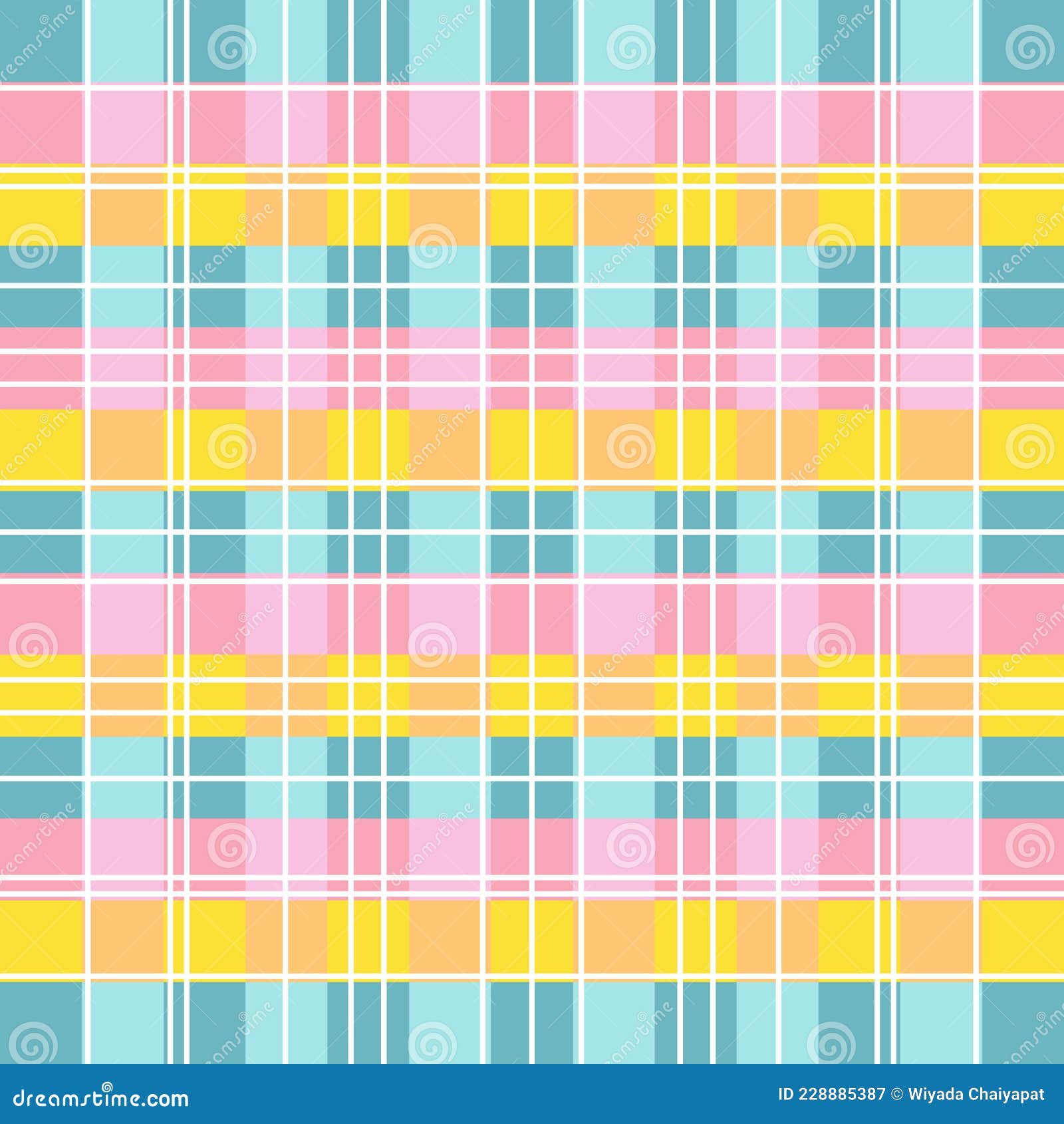 Bright Blue Alternating Grid Pattern Background Stock Vector ...