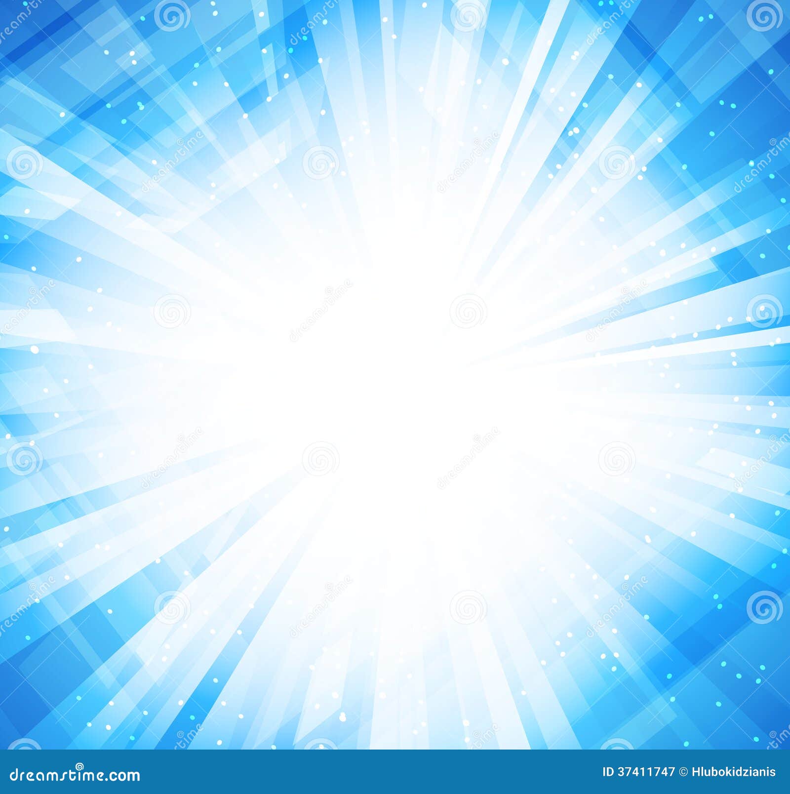 Bright blue background stock vector. Illustration of perspective - 37411747