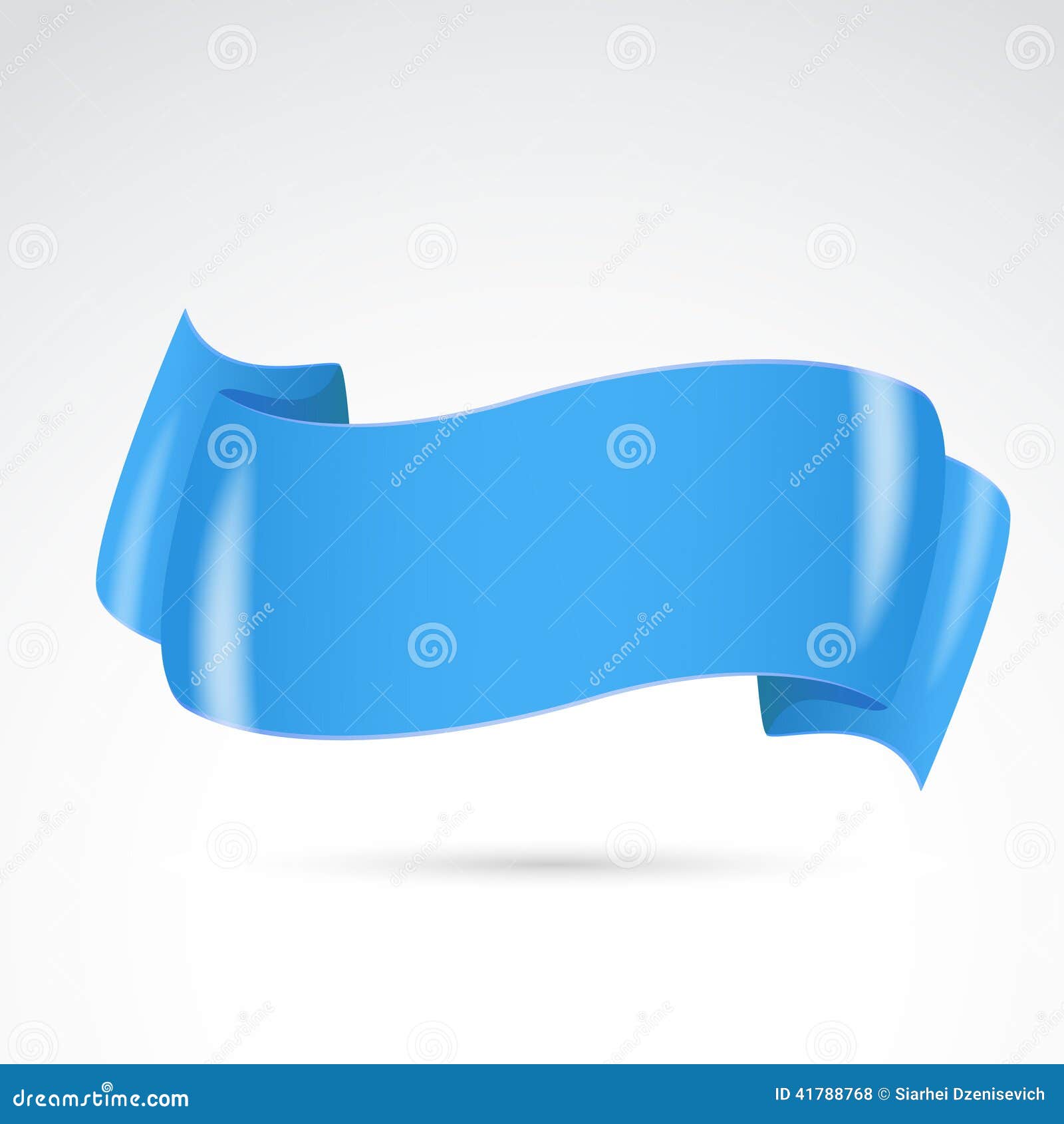 Bright Blue Badge Stripe or Sign Design Stock Vector - Illustration of ...