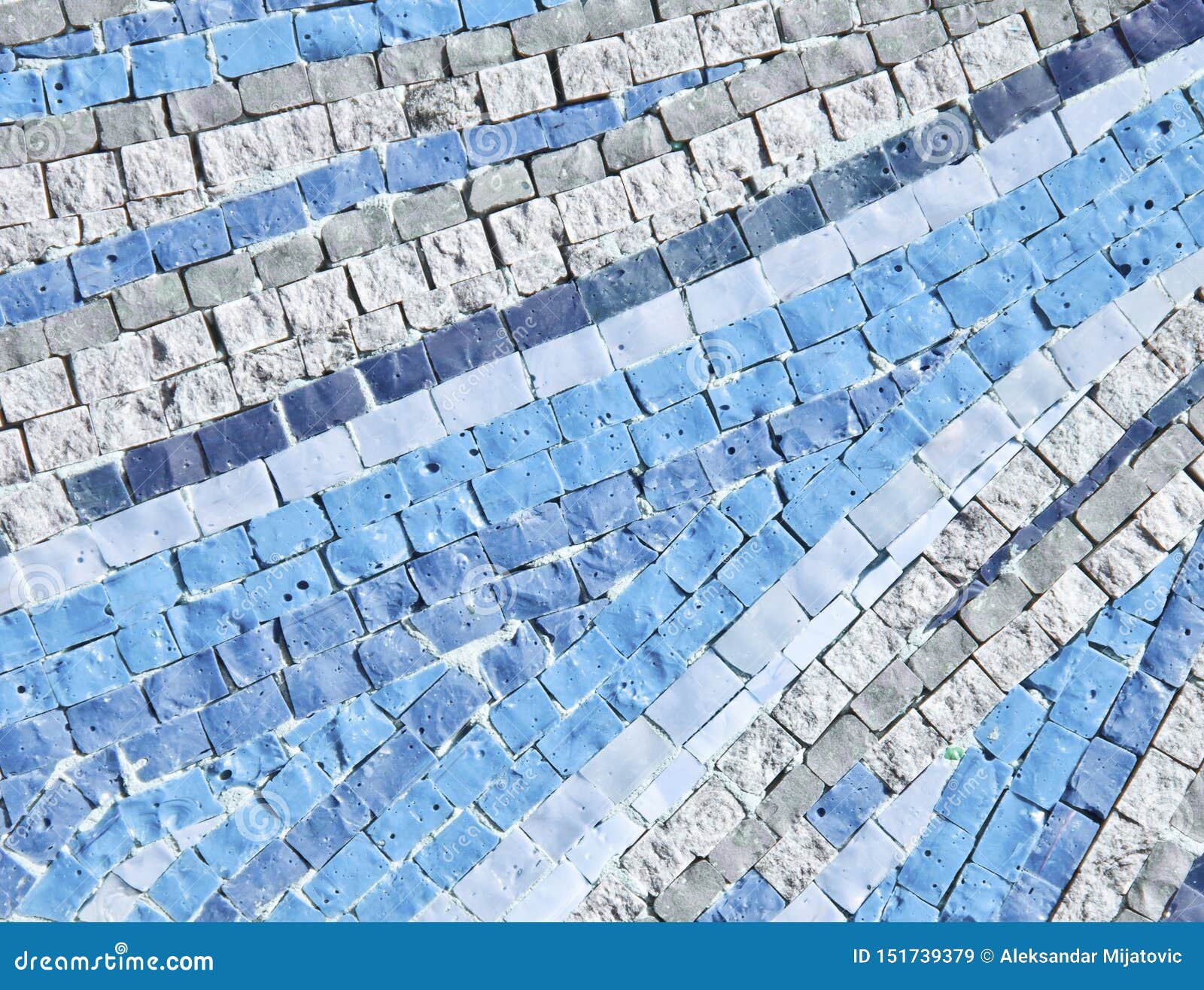 Bright Blue Ceramic Wall Background Stock Image - Image of kitchen ...