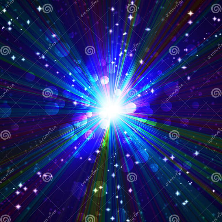 Bright blue flash stock illustration. Illustration of bright - 13094678