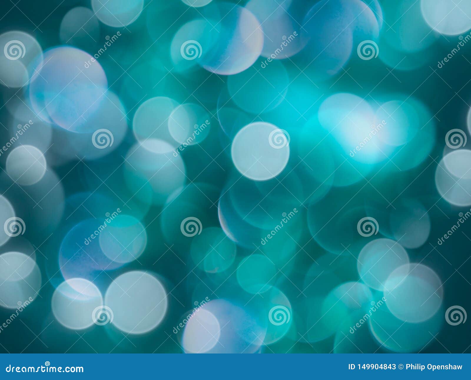 Bright Blue Glowing Blurred Round Blue Lights Vibrant Background Stock ...