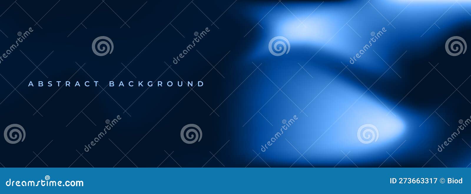 Abstract Blue Liquid Holographic Gradient Background. Stock Vector ...