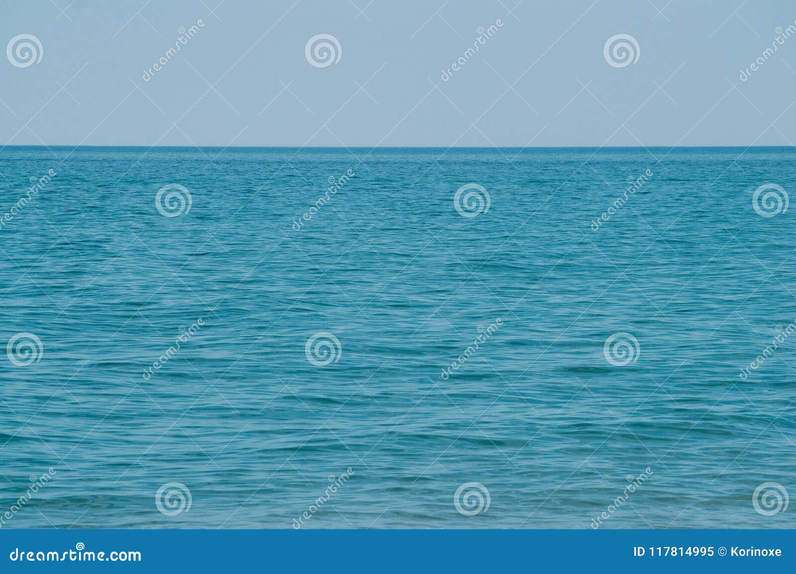 Bright Blue Ocean Background Stock Image - Image of calm, relax: 117814995