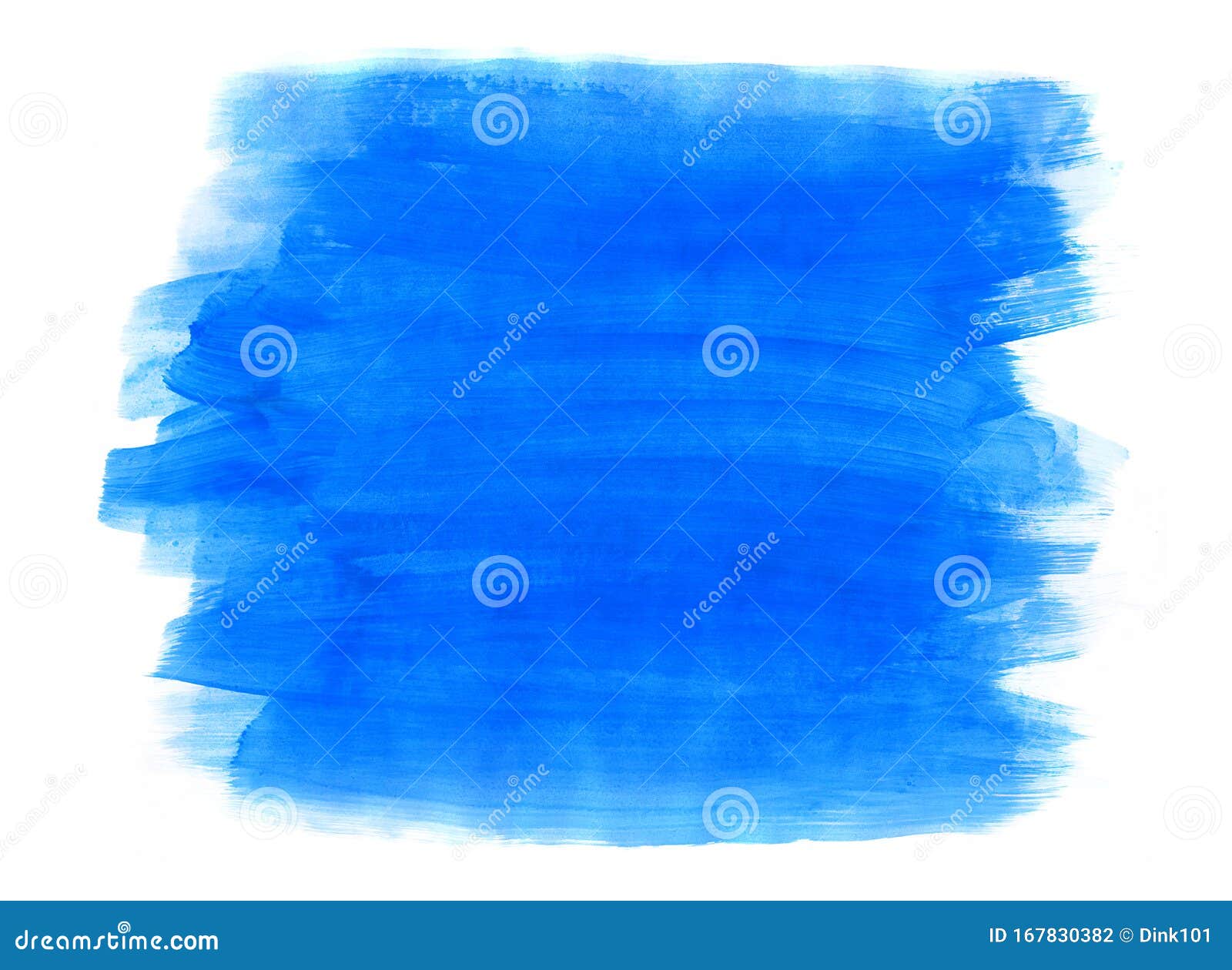 Bright Blue Paint Texture on White Background for Design Stock Photo ...