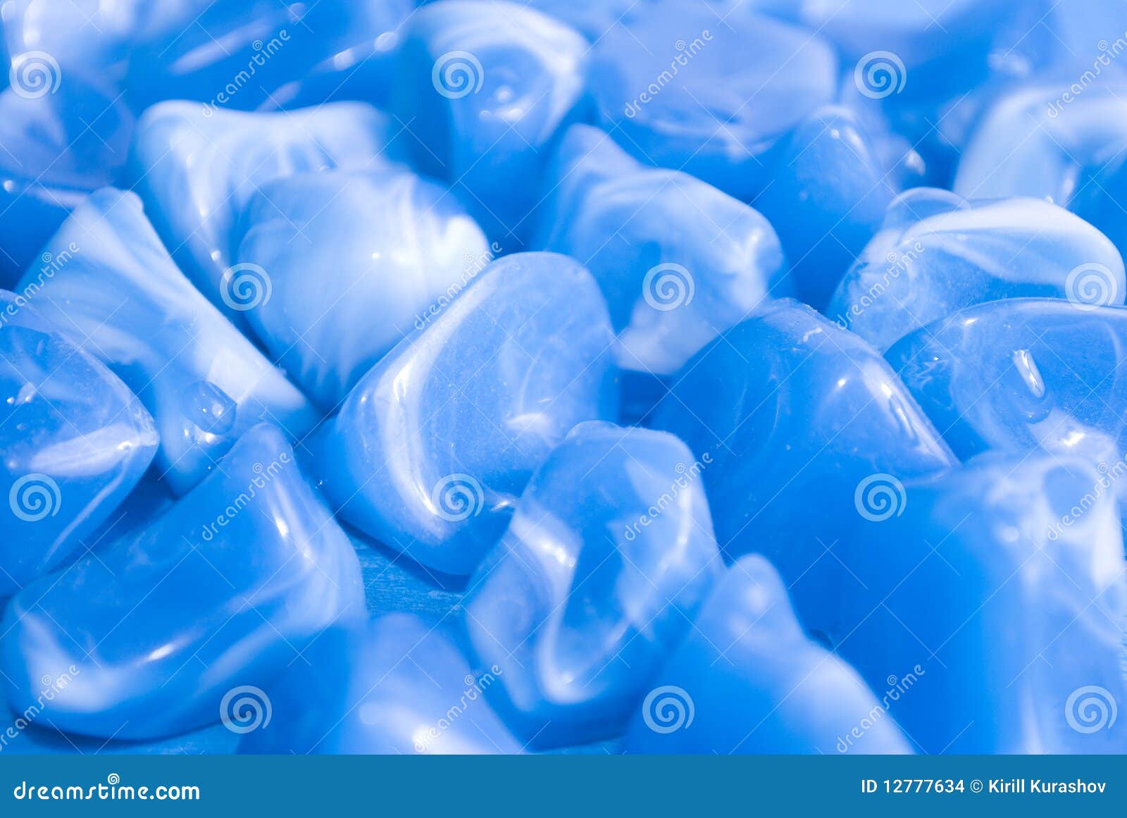 Bright blue pebbles stock photo. Image of pattern, blue - 12777634