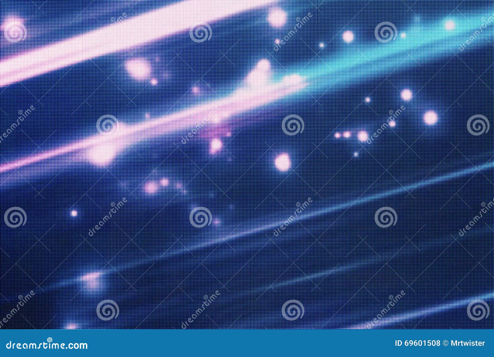 Bright Blue RGB LED Screen Background Stock Photo - Image of background ...