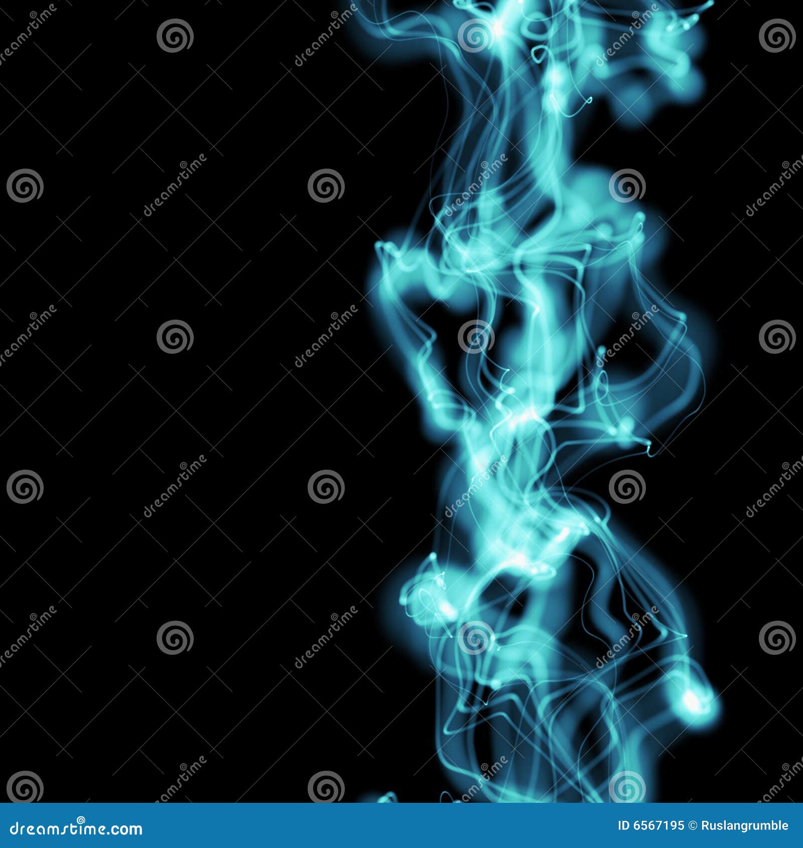 Bright Blue Smoke Picture. Image: 6567195