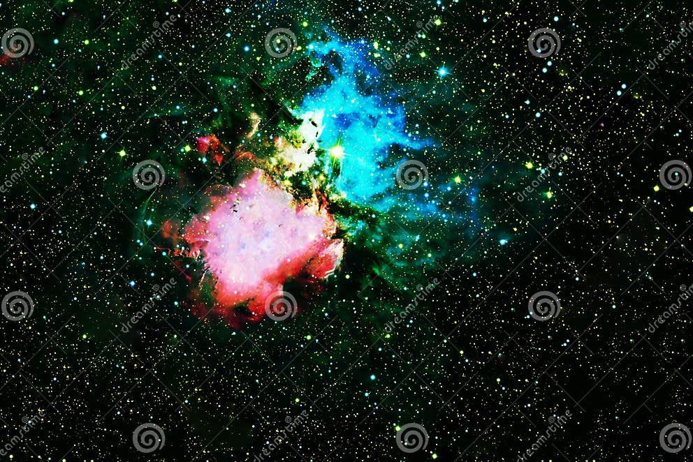 Bright Blue Space Nebula. Elements of this Image Furnished by NASA ... Bright Blue Space Nebula. Elements of this Image Furnished by NASA ...