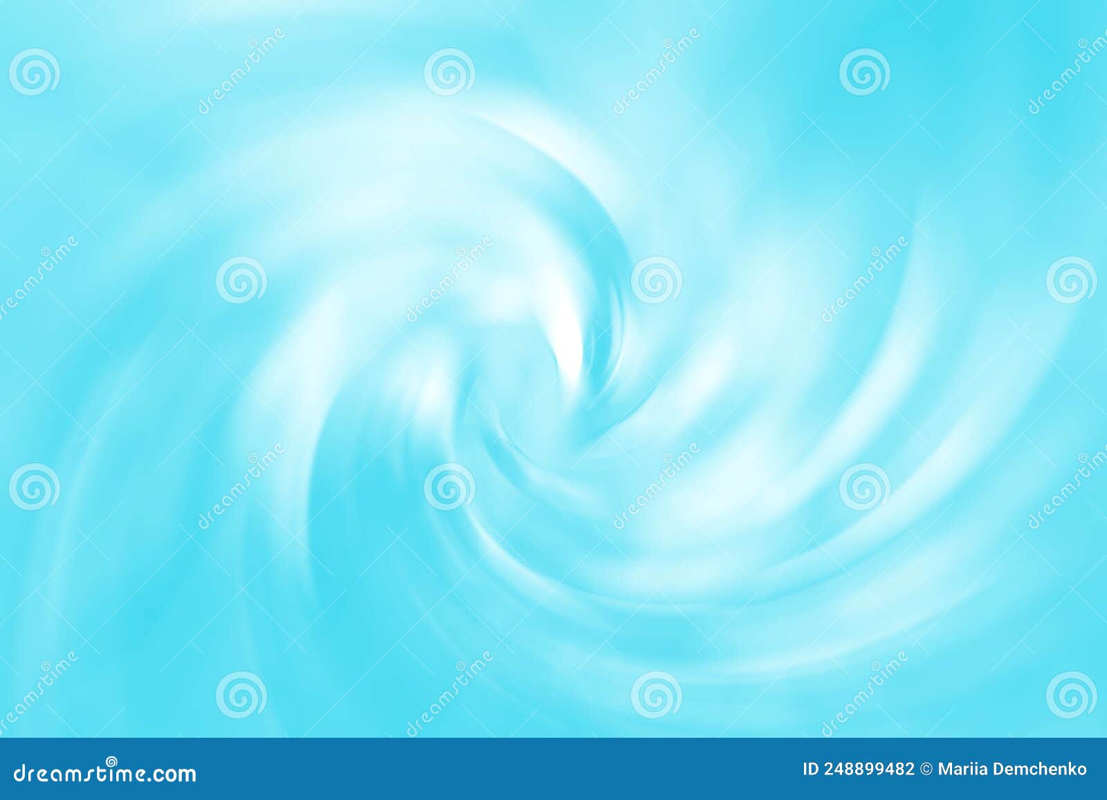 Bright Blue Spiral Abstract Gradient Background Stock Photo - Image of ...