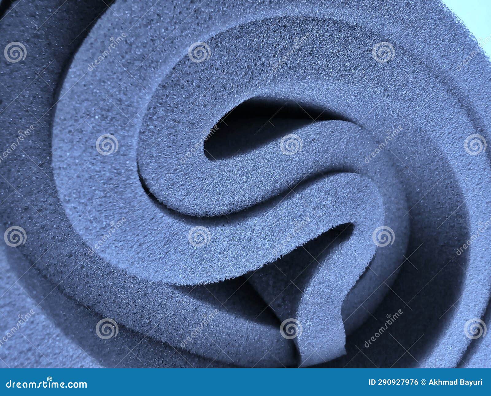 Roll of Sponge Foam Material Stock Photo - Image of industrial ...