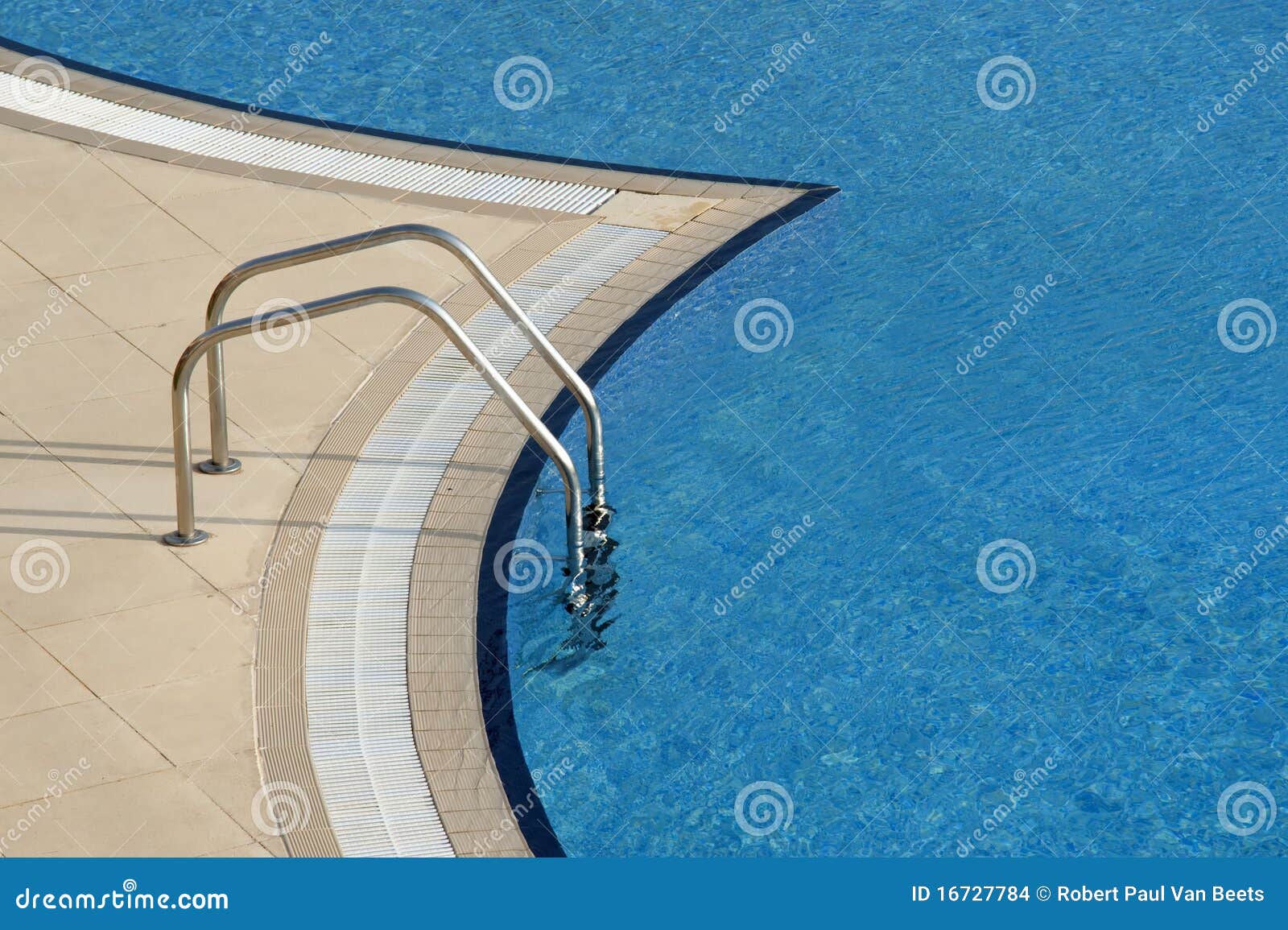 Bright blue swimming pool stock photo. Image of blue - 16727784