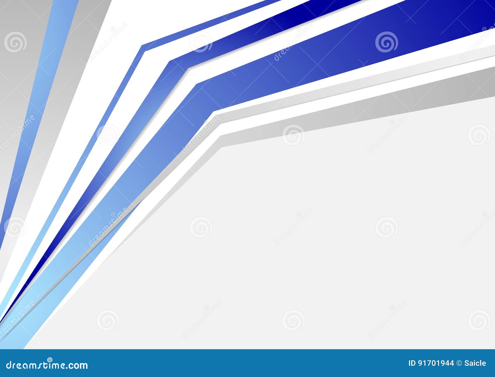 Bright Blue Tech Abstract Stripes Background Stock Vector ...