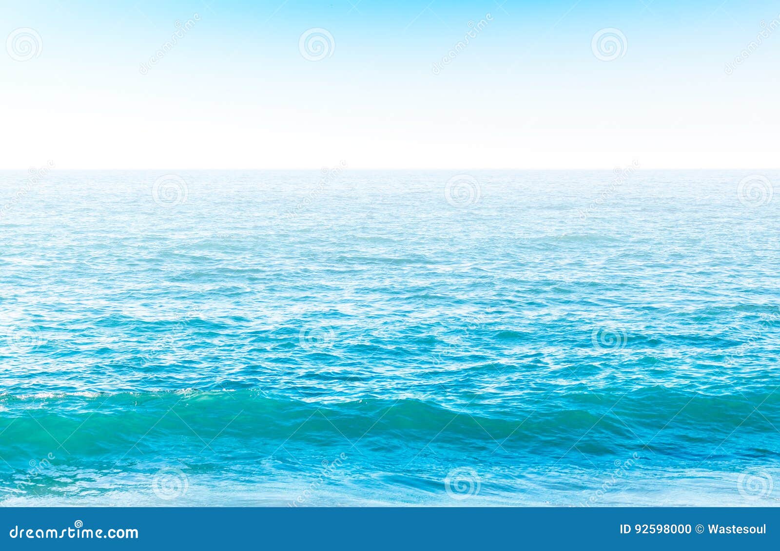 Bright blue water surface stock photo. Image of tranquil - 92598000
