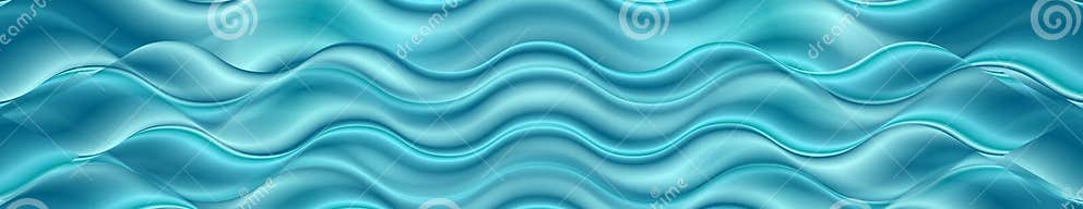 Bright Blue Wavy Header Banner Stock Vector - Illustration of colorful ...