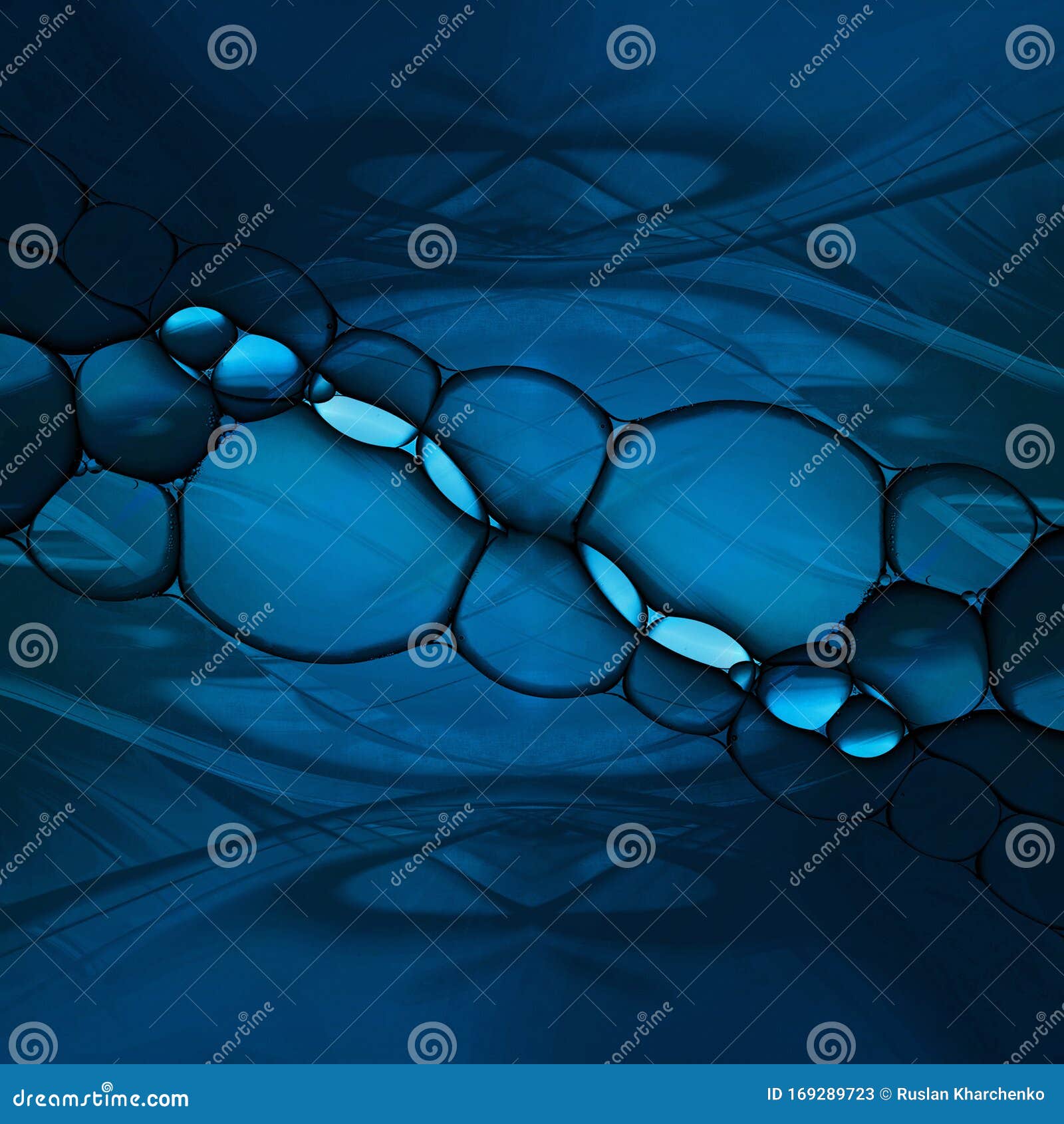 Bright blue web background stock illustration. Illustration of blurred ...