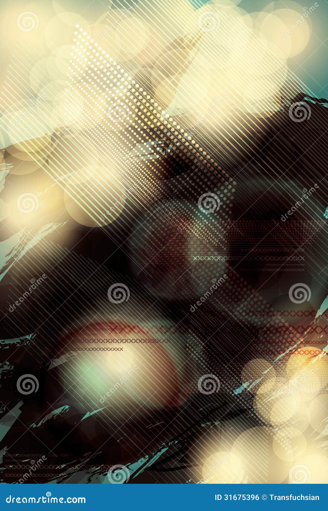 Bright and Blurry Abstract Background Design Stock Vector ...