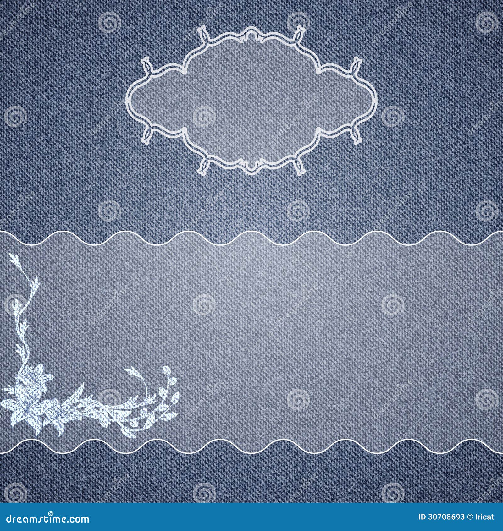 Bright border stock vector. Illustration of fabric, floral - 30708693