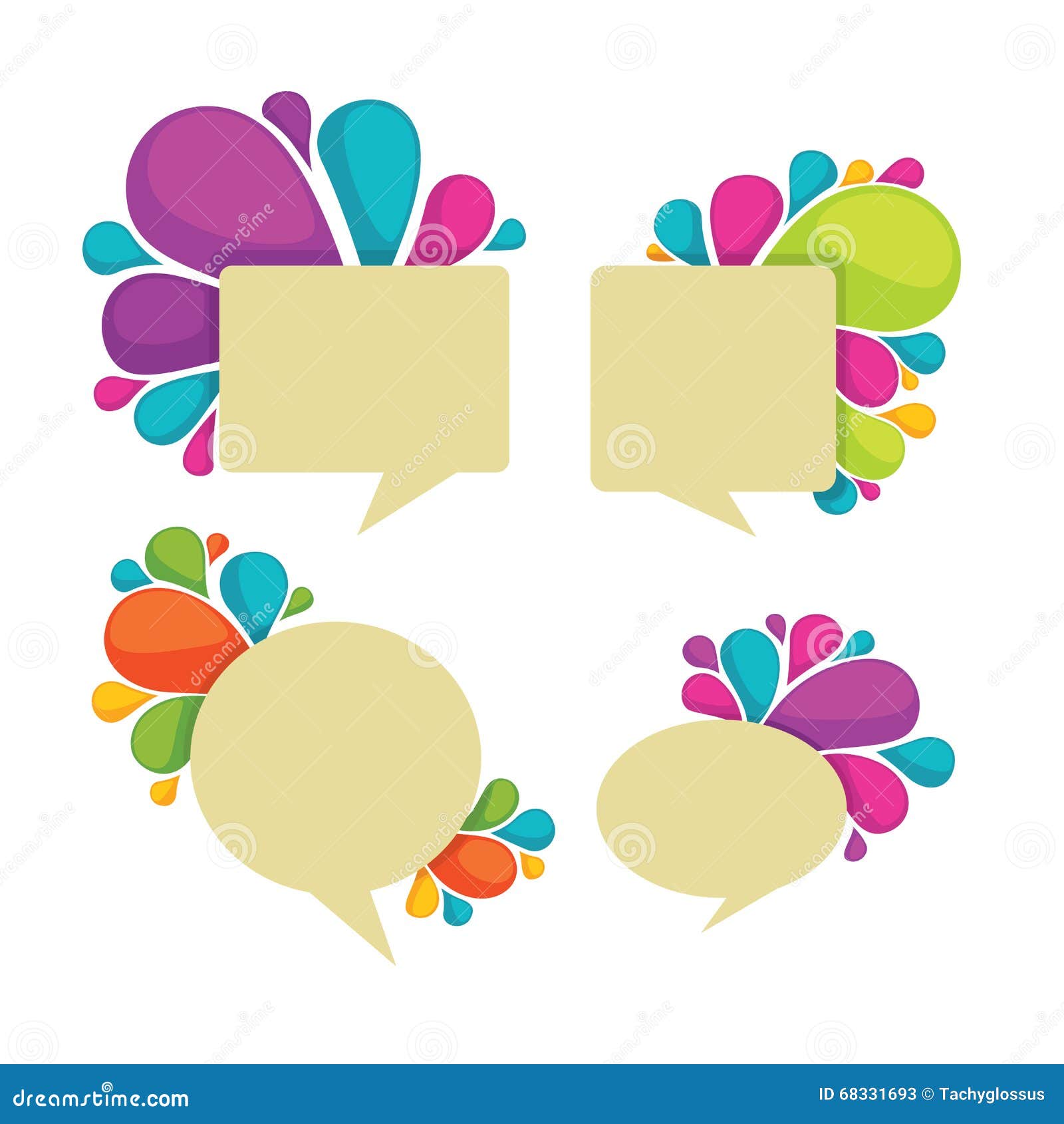 Bright bubbles stock vector. Illustration of graphic - 68331693