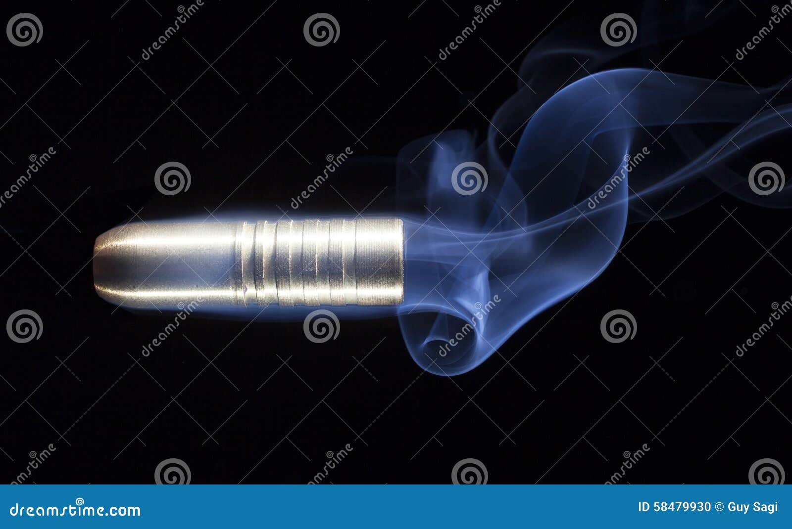 Bright bullet stock photo. Image of ammunition, black - 58479930