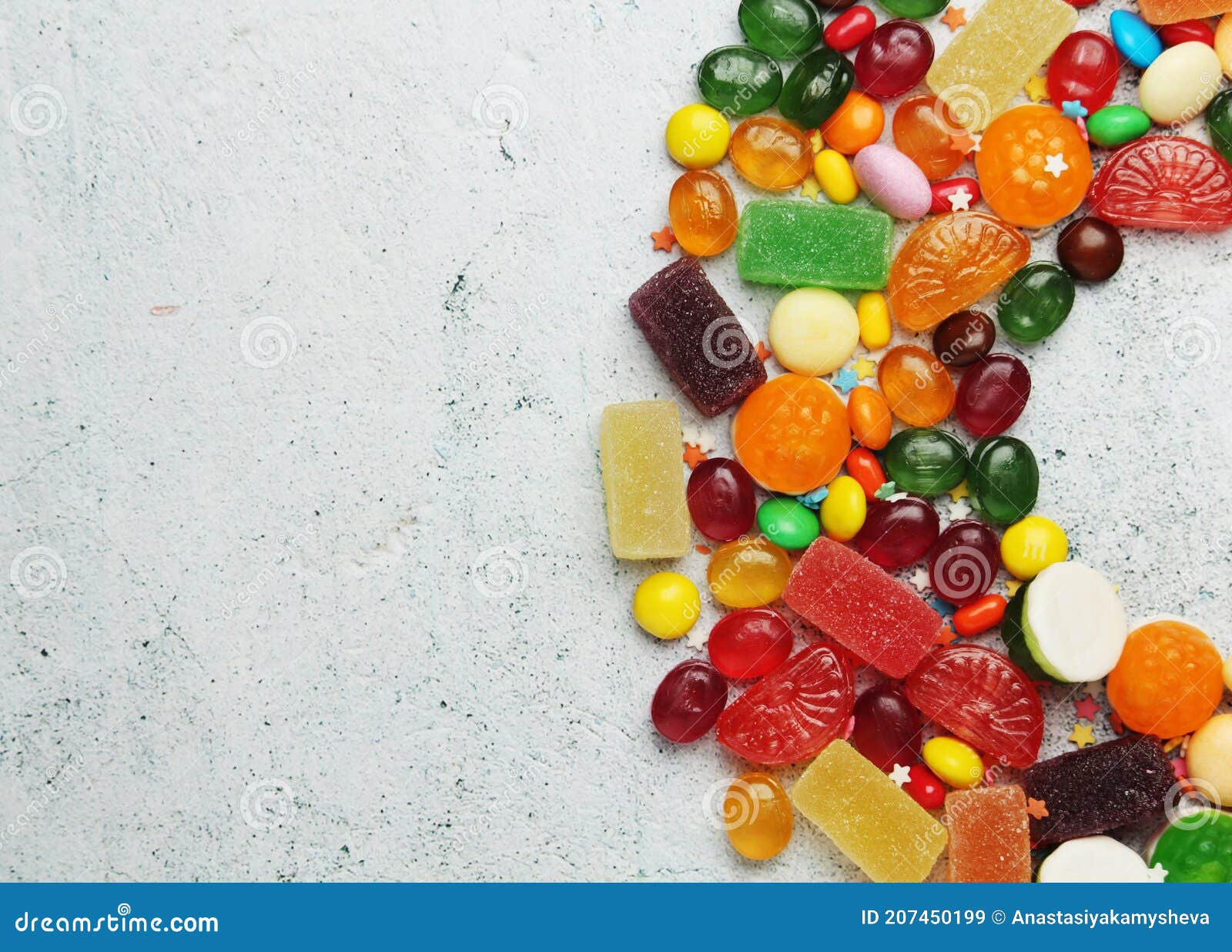Bright Candy Sweets Background Stock Image - Image of color, delicious ...