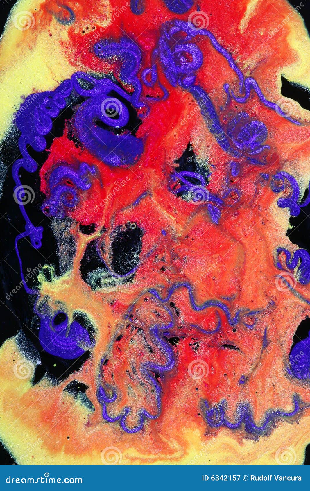 Bright Canvas Colors stock image. Image of yellow, mixing - 6342157